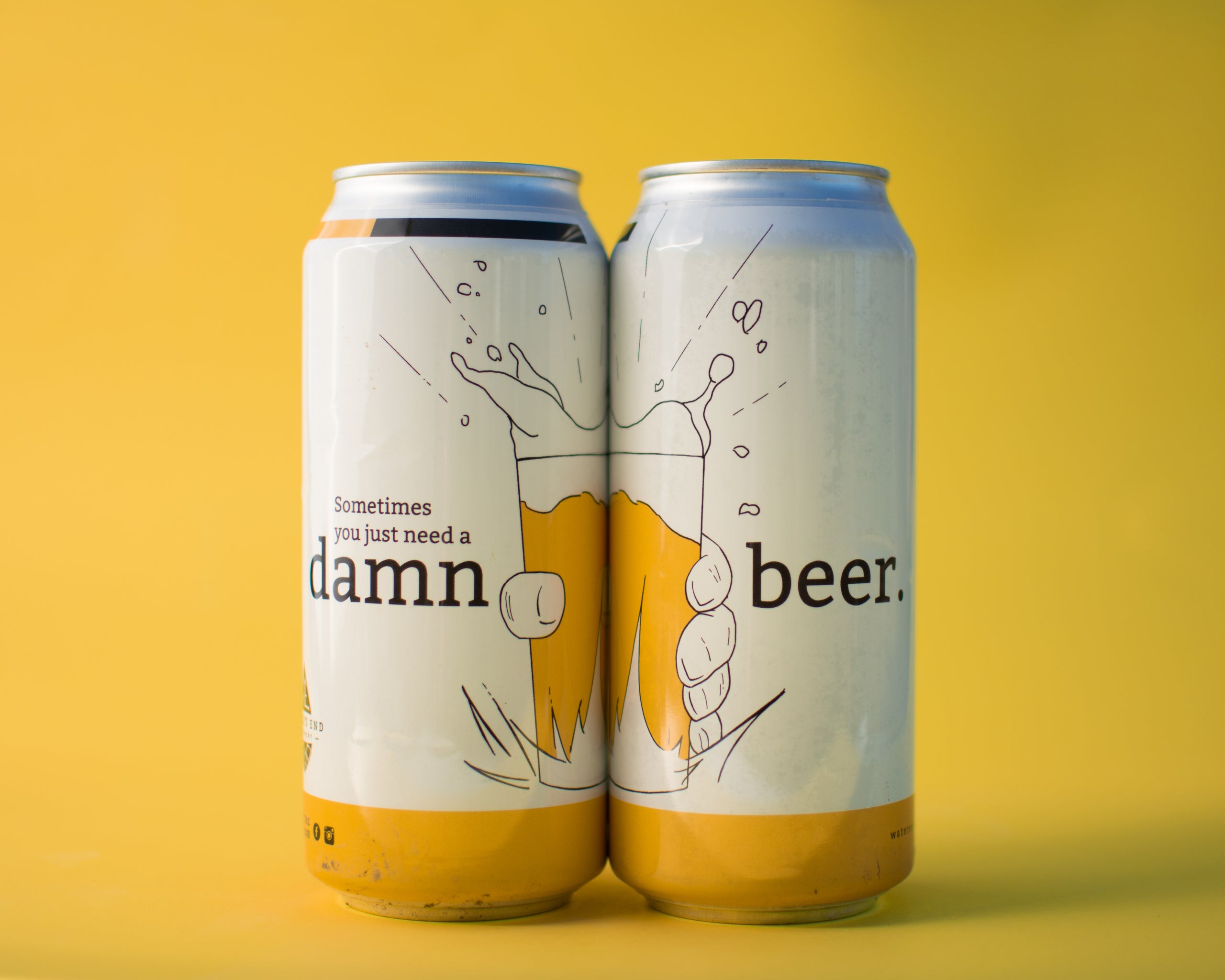 DAMN BEER 6-Pounder | Water's End Brewery - Online Taproom